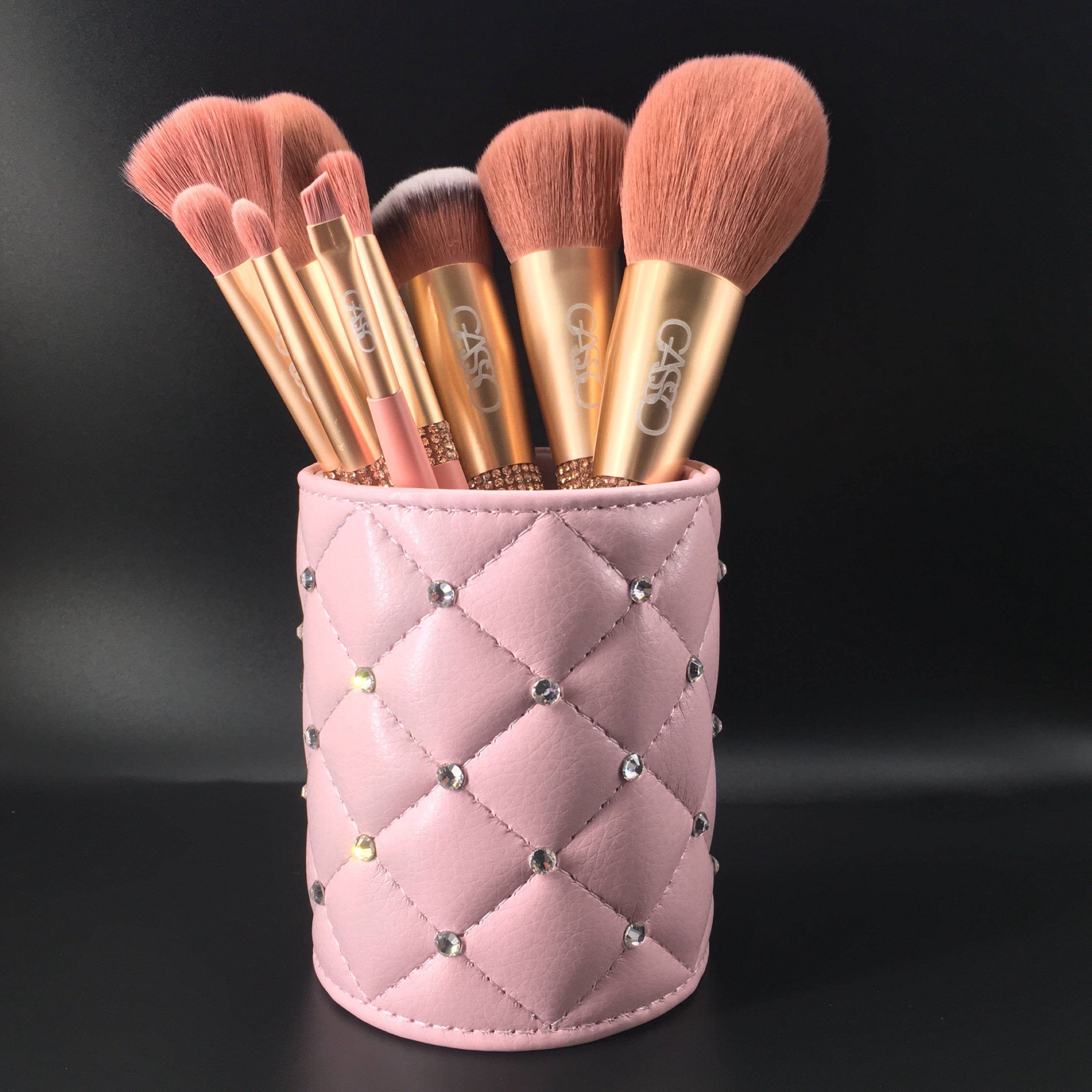 Synthetic Makeup Brush Set Foundation Powder Concealer Eye Lip 10Pcs B ...